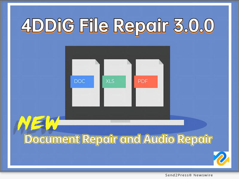 4DDiG File Repair 3.0.0 Launched: Introducing Document Repair And Audio ...